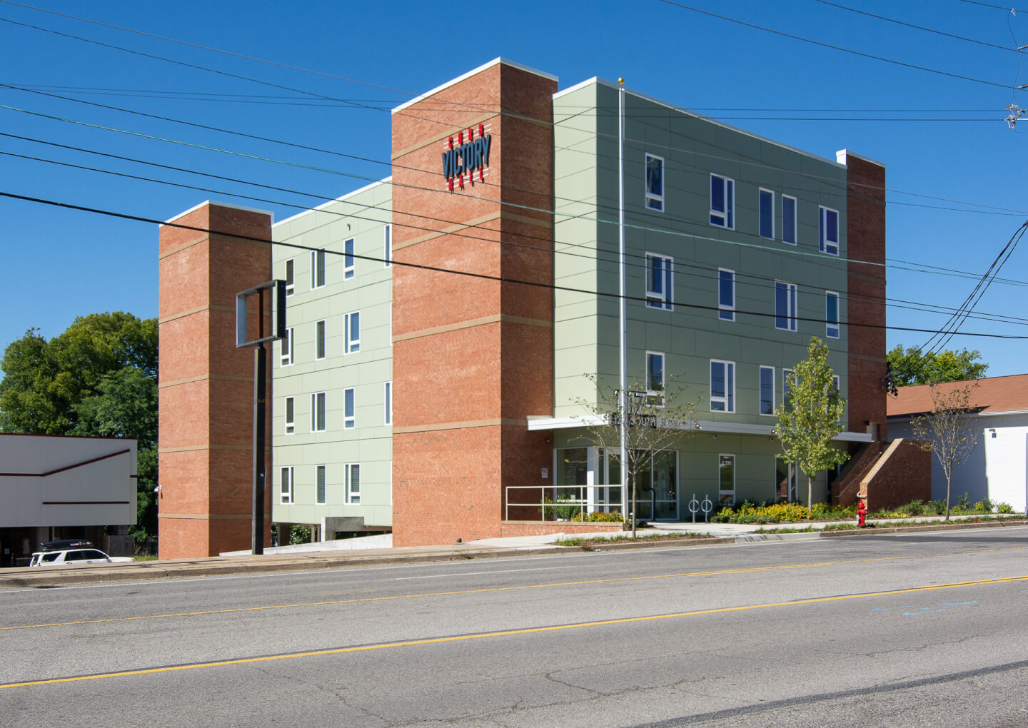 Curb Victory Hall - Metropolitan Development and Housing Agency